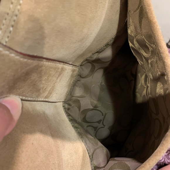 Coach | Bags | Coach Boho Suede Camel Color Purse | Poshmark